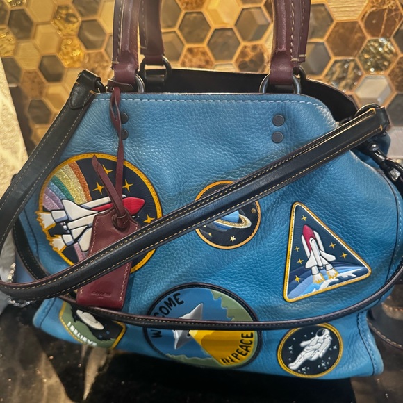Coach | Bags | Coach X Nasa Patches Handbag And Matching Accordion ...